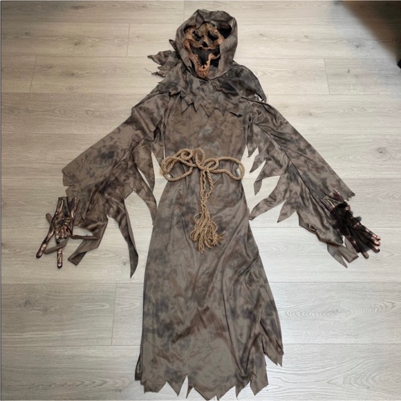 Costumes | Creepy Swamp Monster Halloween Costume Xl 1416 | Poshmark
